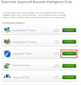 Jaspersoft Studioのダウンロード ～ JasperReports | eightban's memo