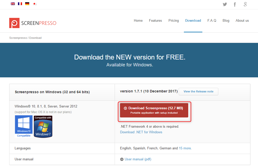 Screenpressoで便利な機能など ～ Windows | eightban's memo