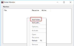 フォルダの監視とプログラムの起動 ～ Windows | eightban's memo