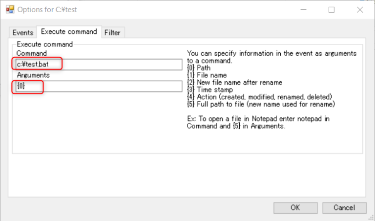 フォルダの監視とプログラムの起動 ～ Windows | eightban's memo
