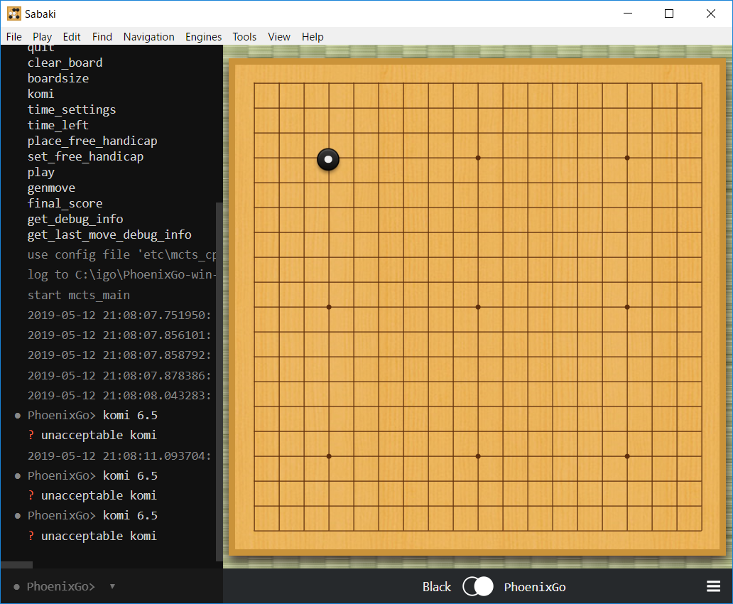 パソコン(PC)で無料の囲碁ソフトと対局する | eightban's memo