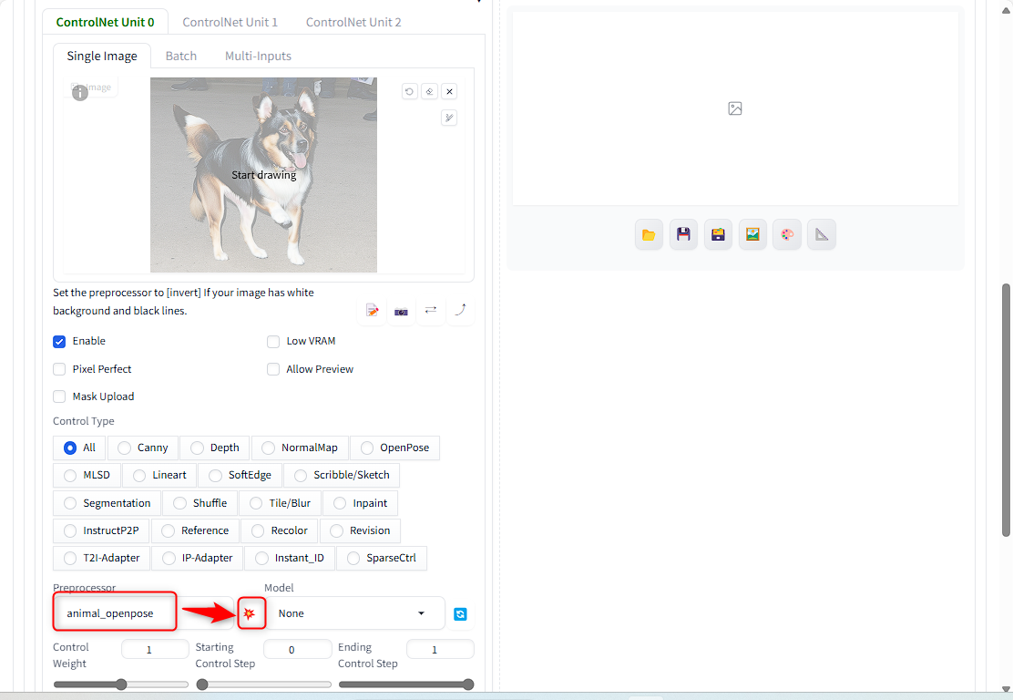 4本足の動物をControlNetで作成できるAnimal OpenPose | eightban's memo